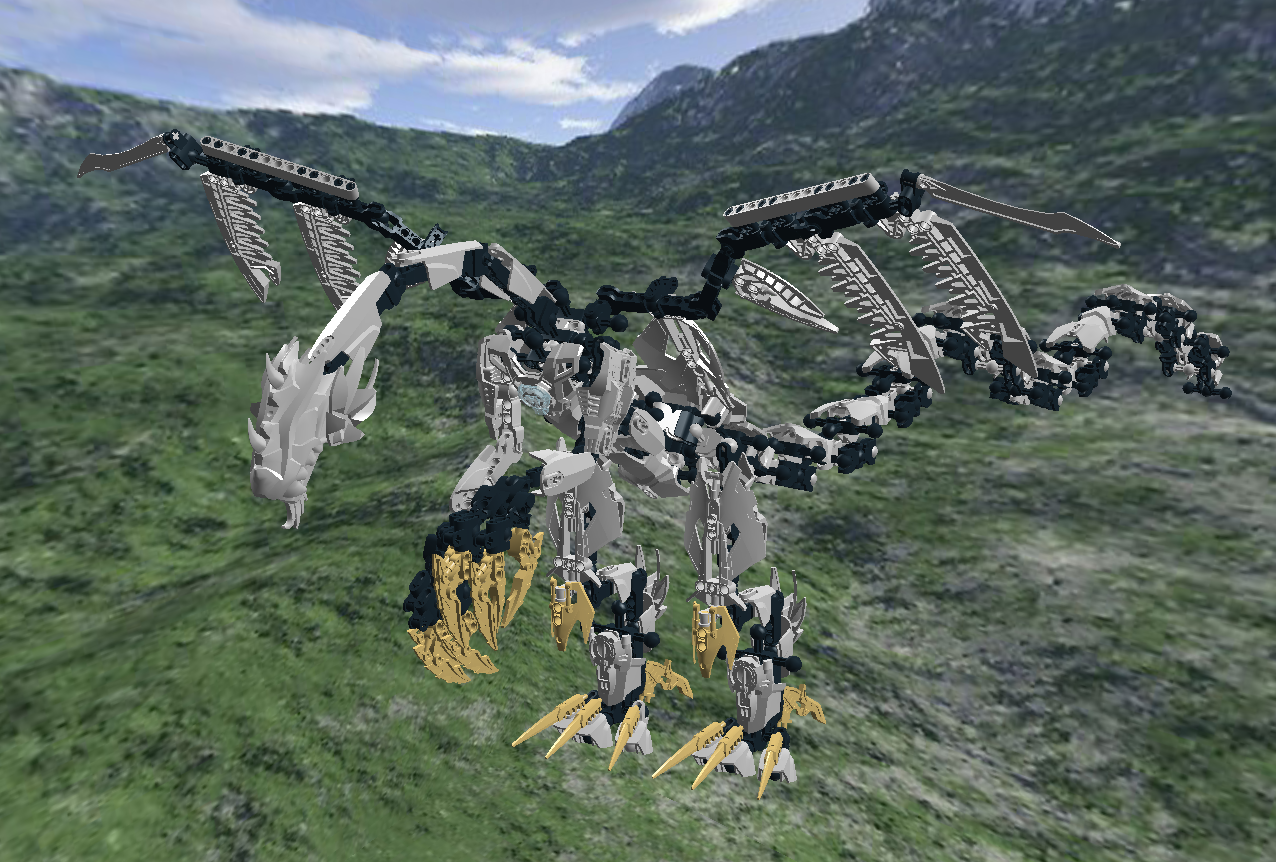 Lego Skeleton Dragon