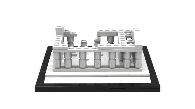 LEGO IDEAS - The Parthenon- Micro