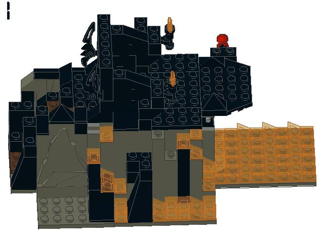 LEGO IDEAS - the Lord of the Rings Mount Doom