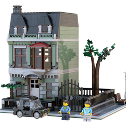 LEGO IDEAS - Townhouse with Garden