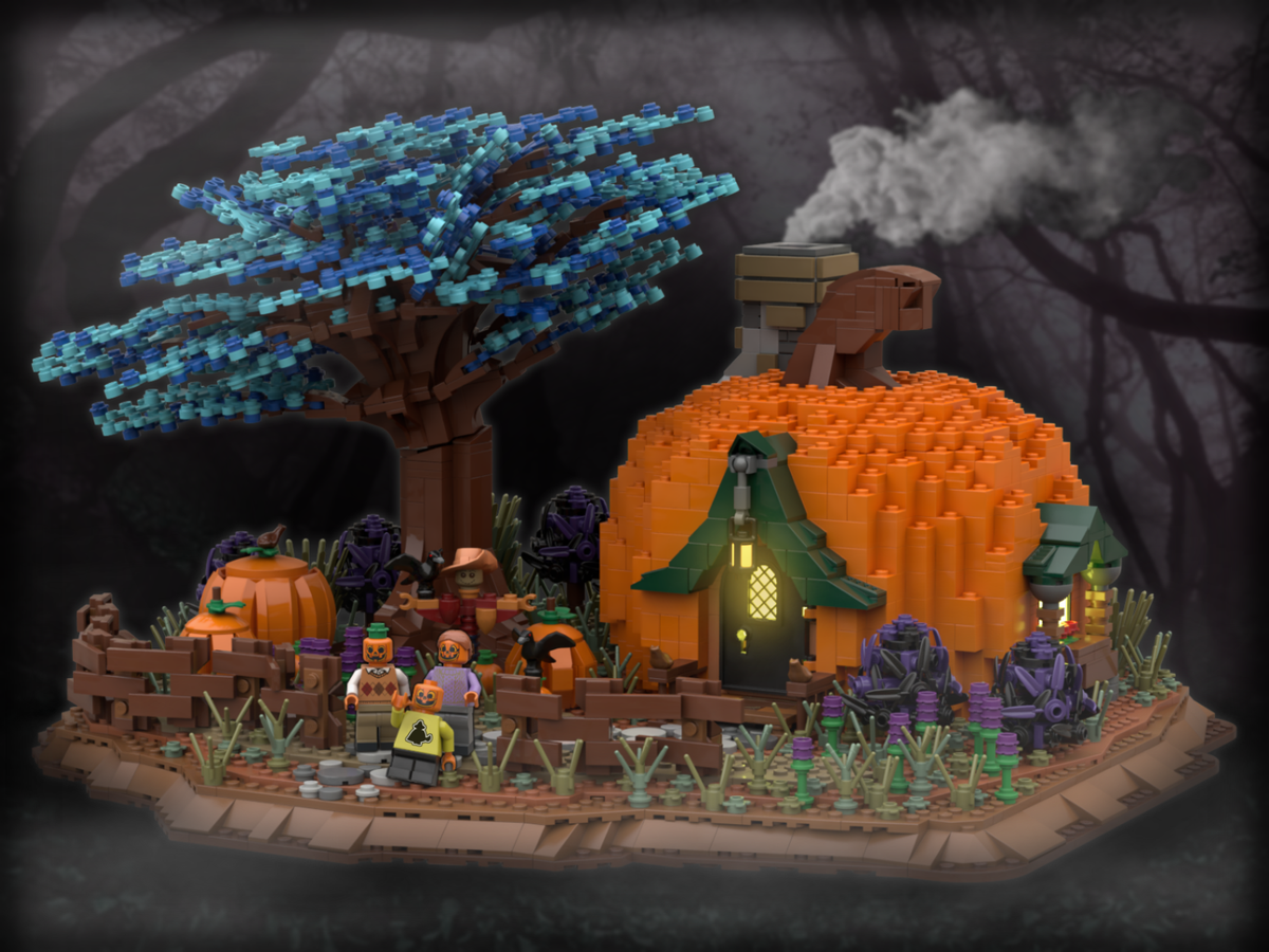 LEGO IDEAS - Spooky Hollow: Pumpkin Cottage