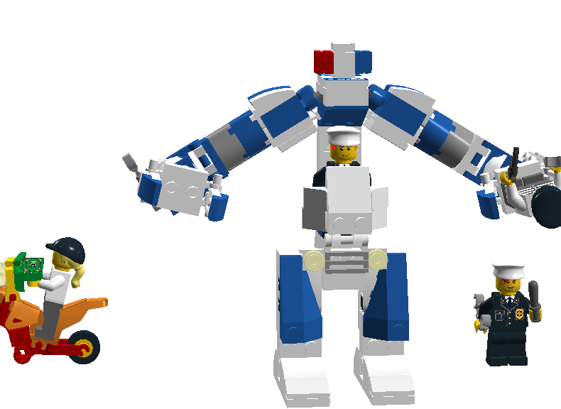 LEGO IDEAS - Police Mech