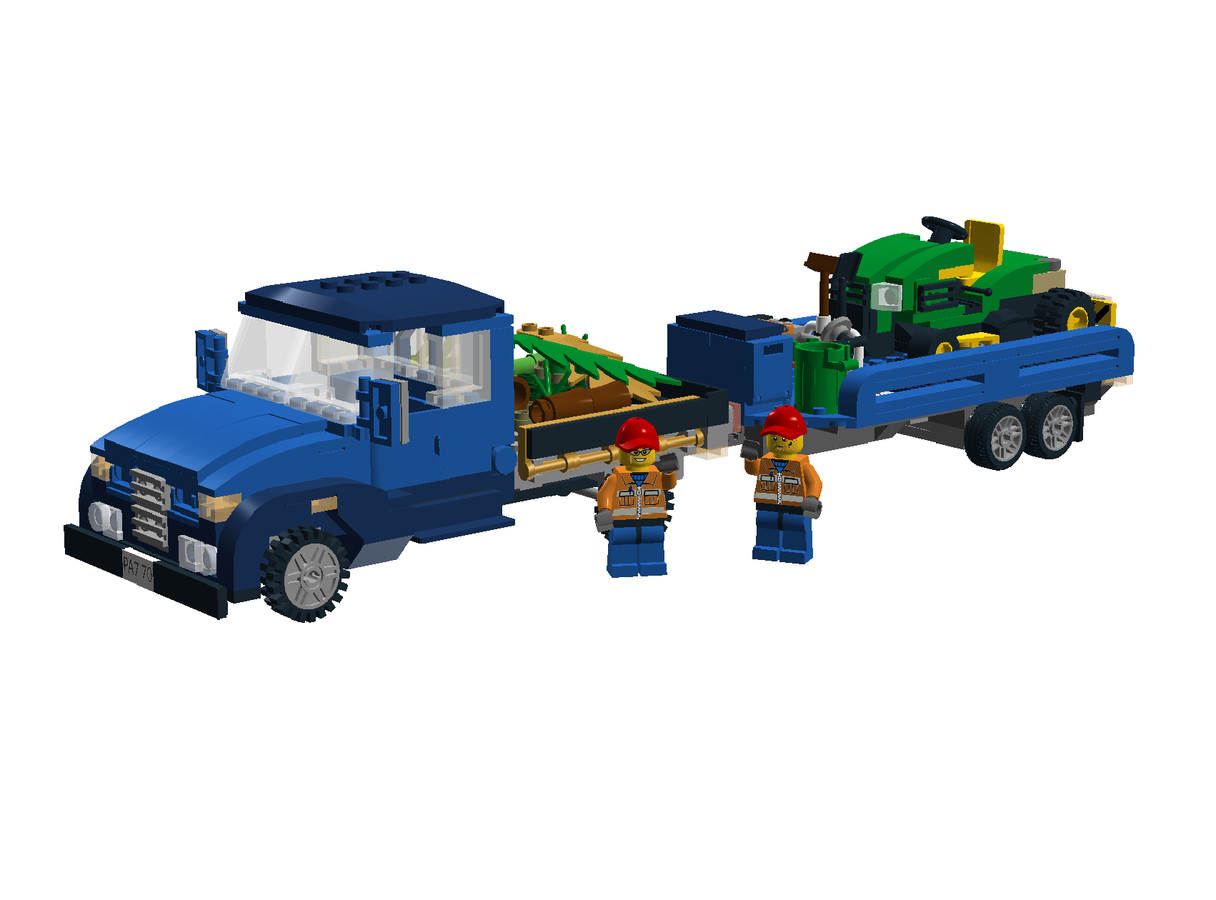 LEGO IDEAS - Lawn Maintenance Crew