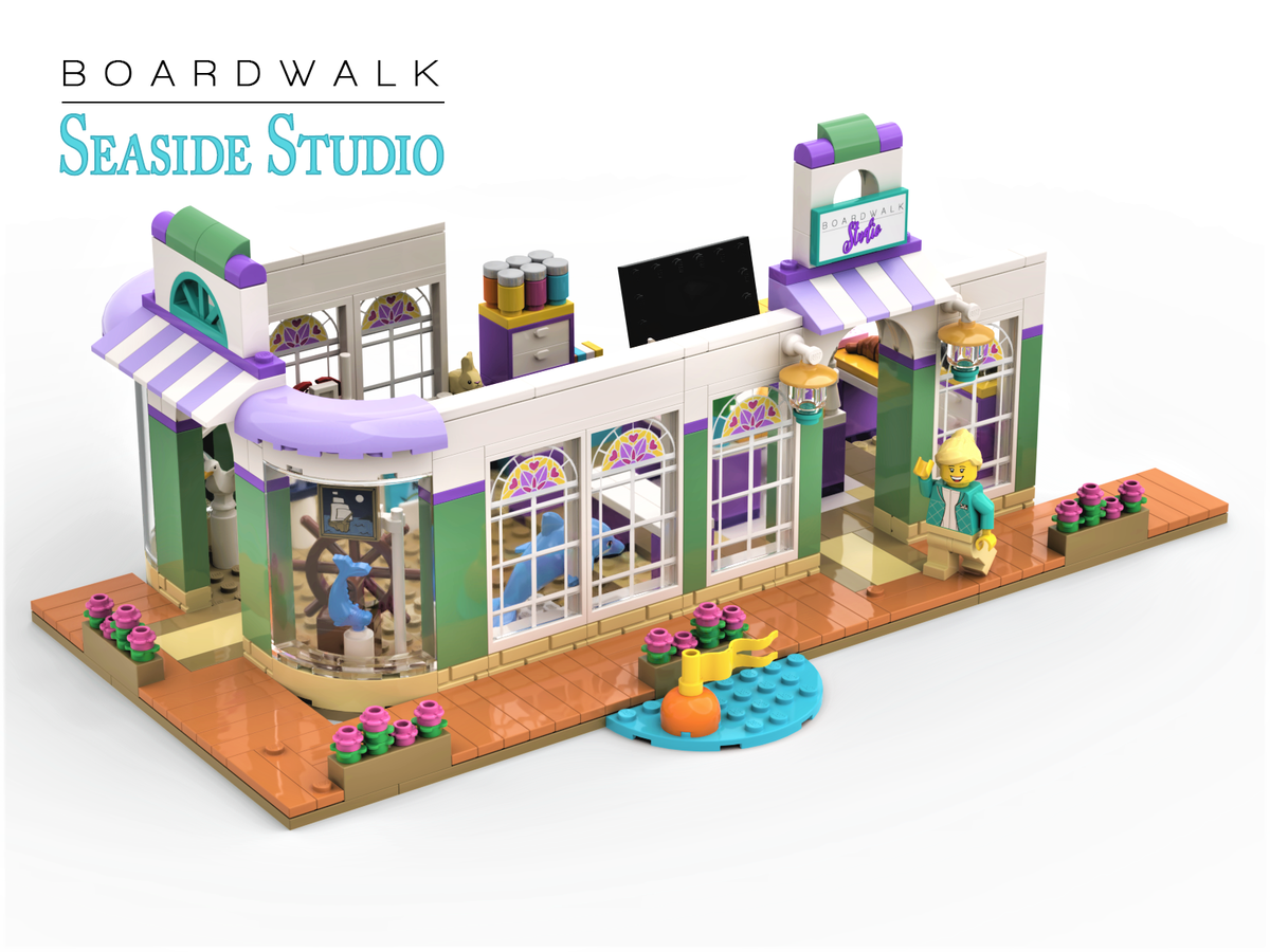 LEGO IDEAS - Boardwalk Seaside Studio