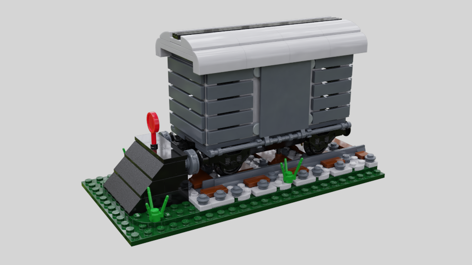 LEGO IDEAS - Box Car Display (The Return)