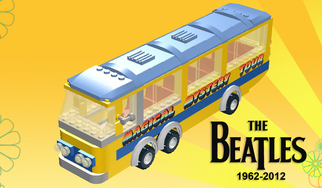 Beatles Magical Mystery Tour Bus