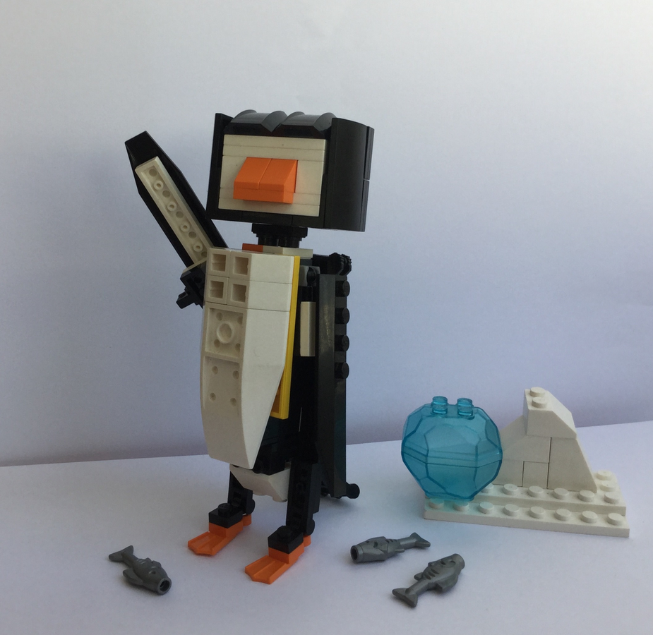 LEGO IDEAS - A Cute Little Penguin And His Baby.