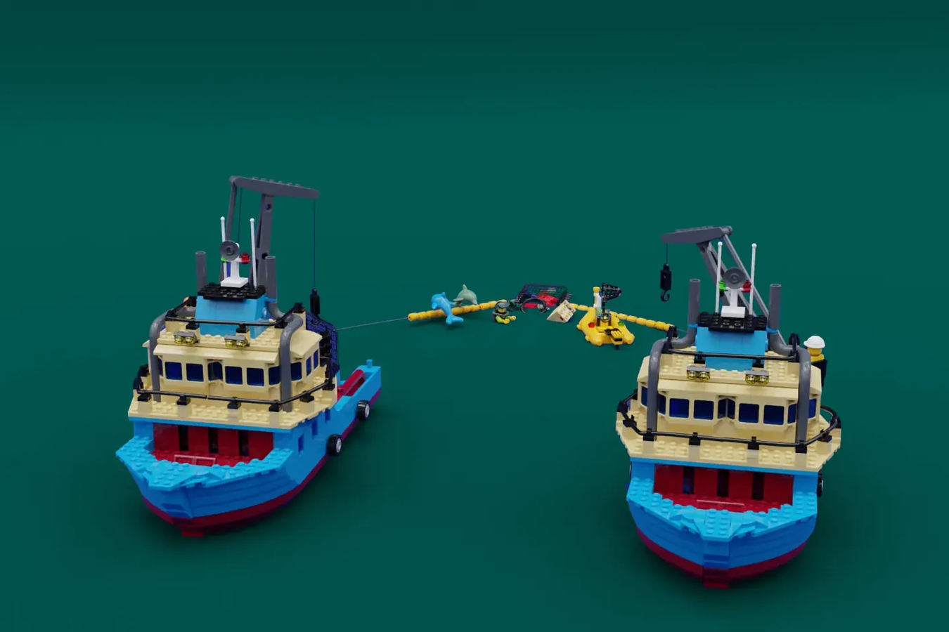 LEGO IDEAS - The Ocean Cleanup - System 002