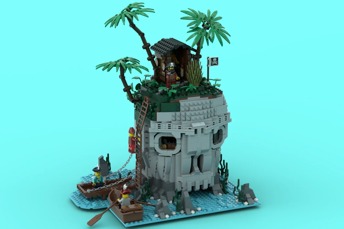 Lego Ideas Pirate Hideout