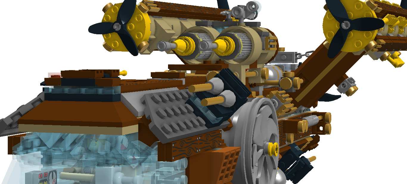 LEGO IDEAS - Steampunk Warship