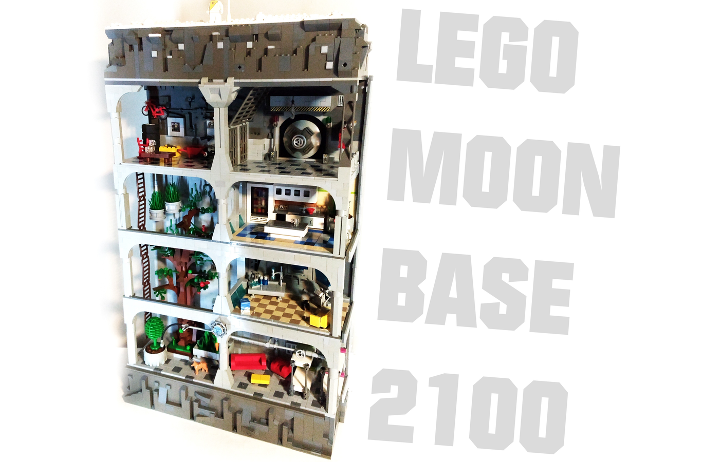 LEGO IDEAS - Underground Moon Base 2100