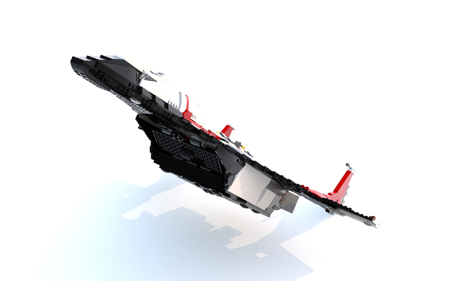 LEGO IDEAS - Cormorant Launch Vehicle and Puffin Shuttle