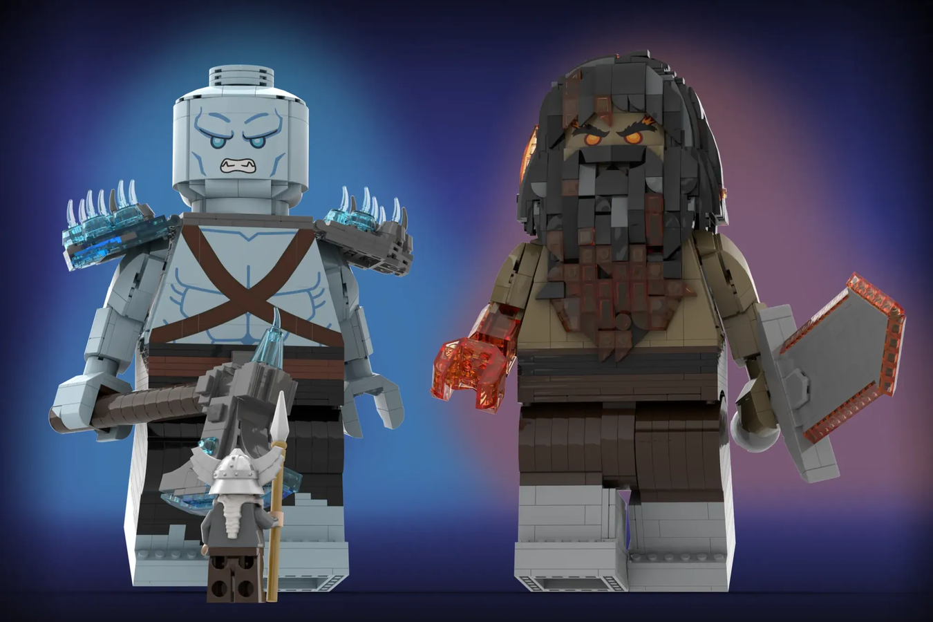LEGO IDEAS - Fire and Frost Giant