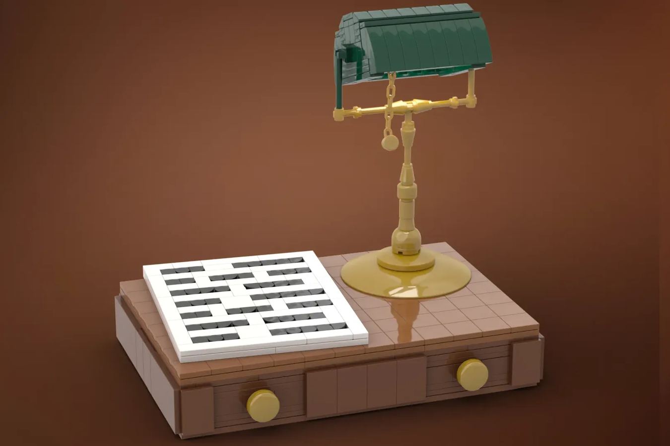 LEGO IDEAS - Diary Along With Lamp