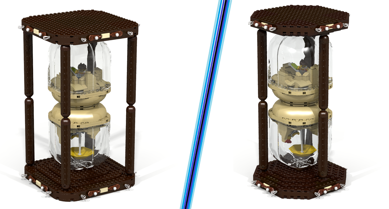 LEGO IDEAS - Trapped in Time Hourglass