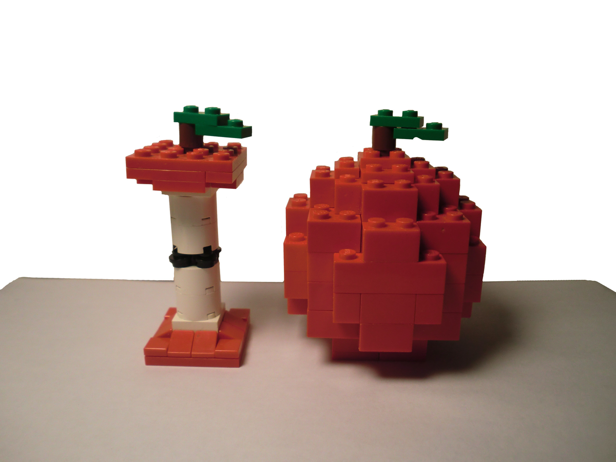 LEGO IDEAS - Apple and Apple Core