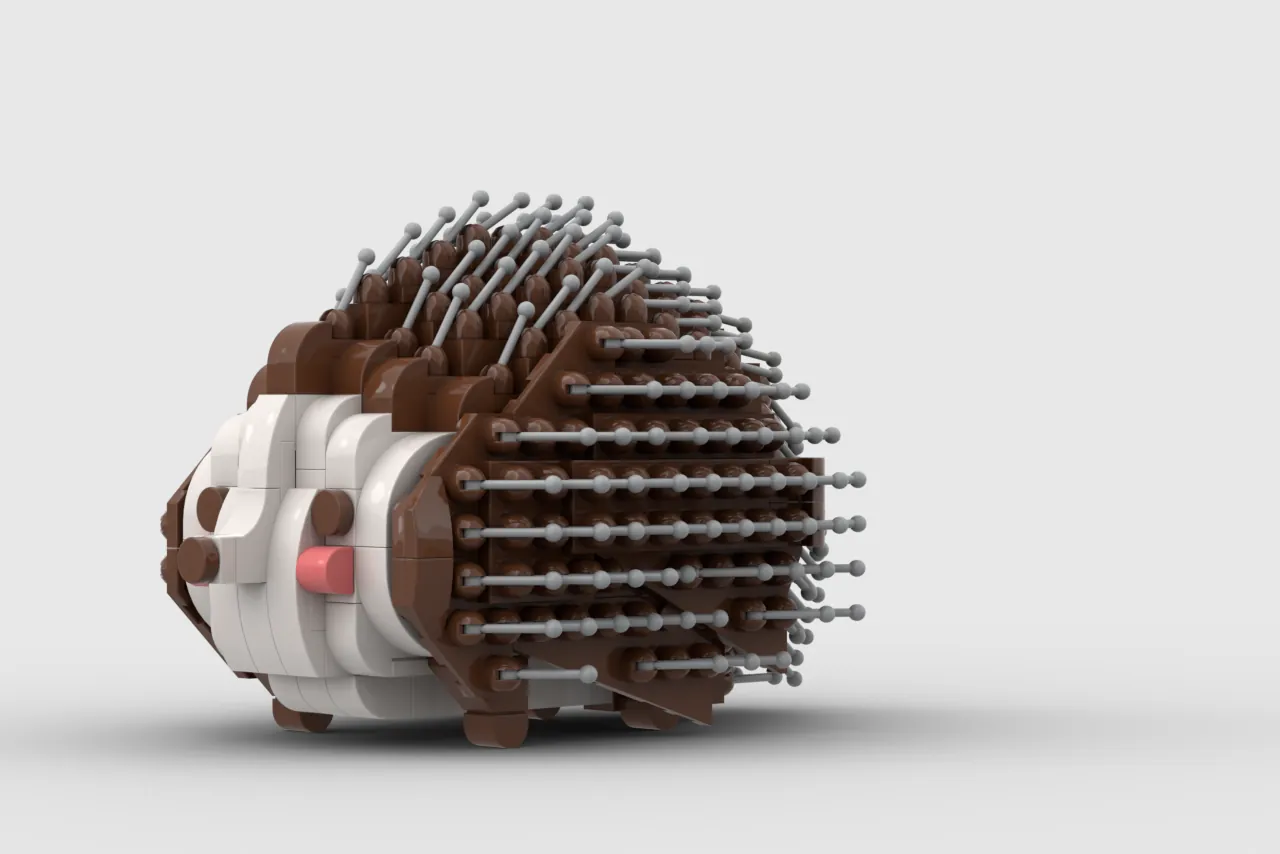 LEGO IDEAS - Hedgehog With Adjustable Spikes