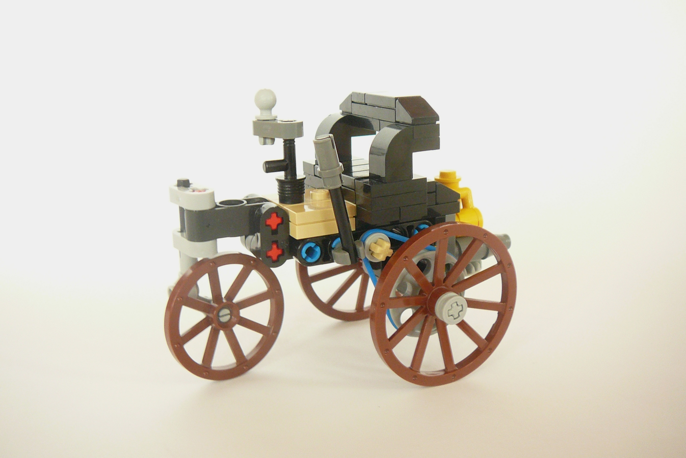 LEGO IDEAS - World's first car: Karl Benz' Patent-Motorwagen 1