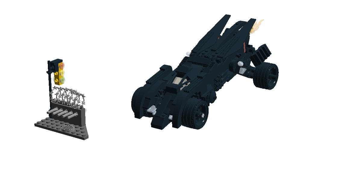 Lego Batman Arkham Knight Batmobile