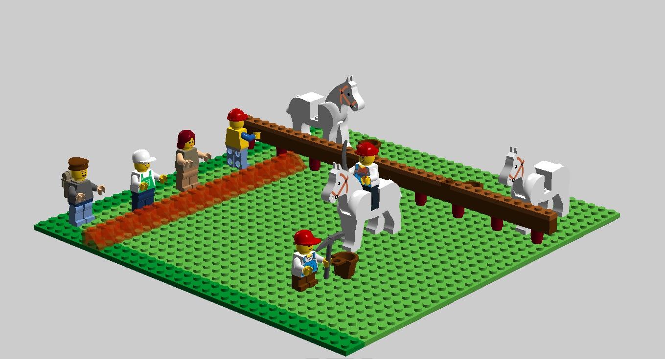 LEGO IDEAS - Square ranch