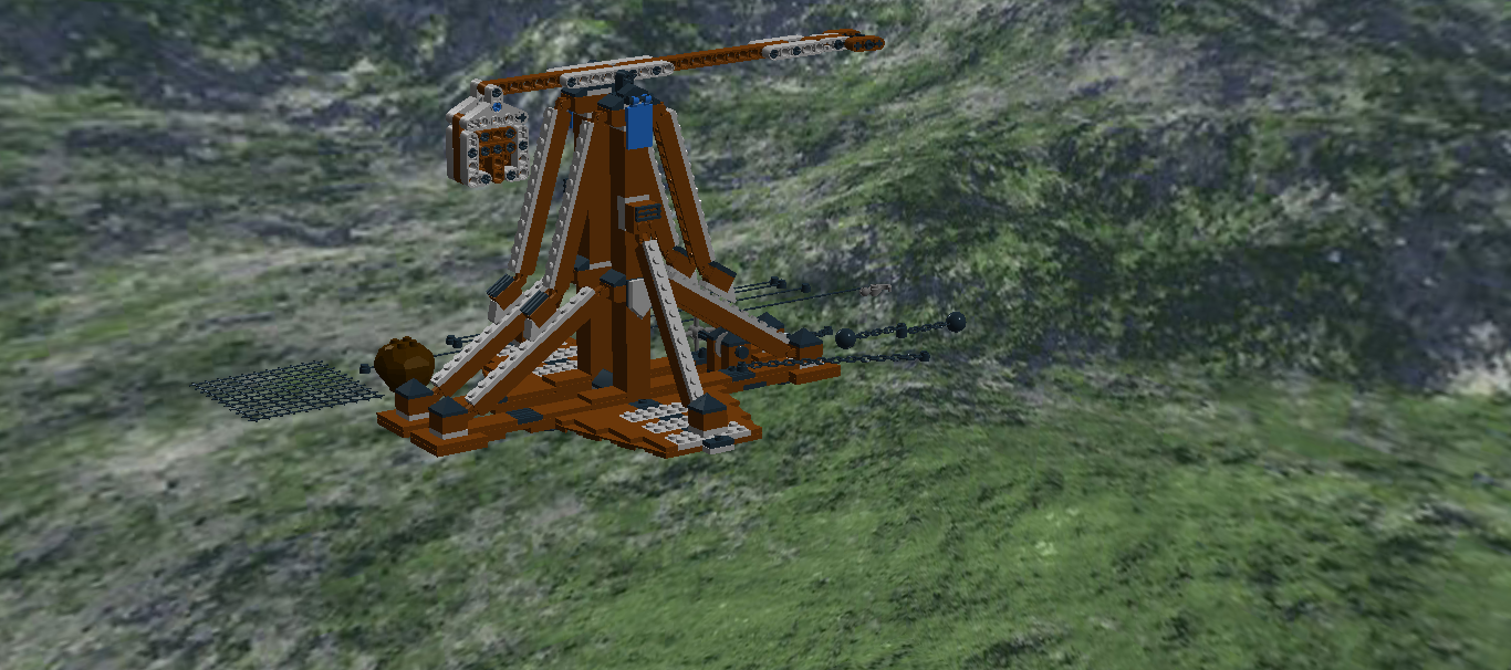 Minecraft Medieval Catapult