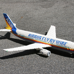 LEGO IDEAS - - AIRBUS A300 B2-103, scale 1/50.
