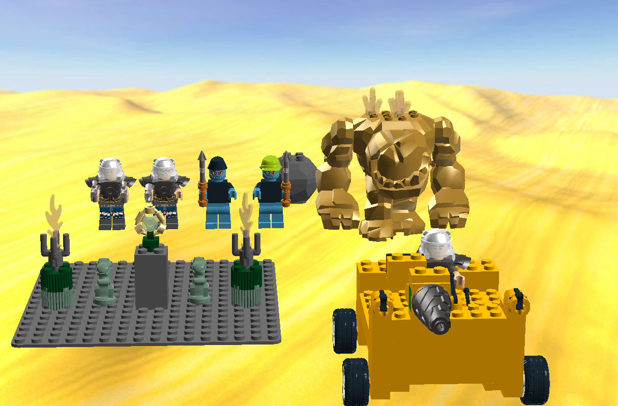 LEGO IDEAS - Battle for the Green Soul Key