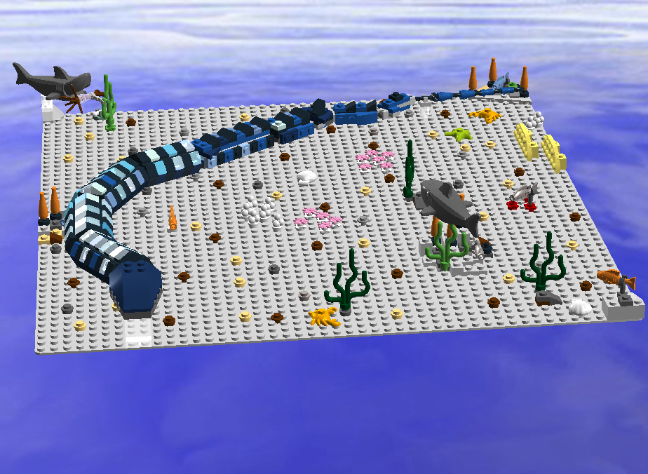 LEGO IDEAS - Beaked Sea Snake