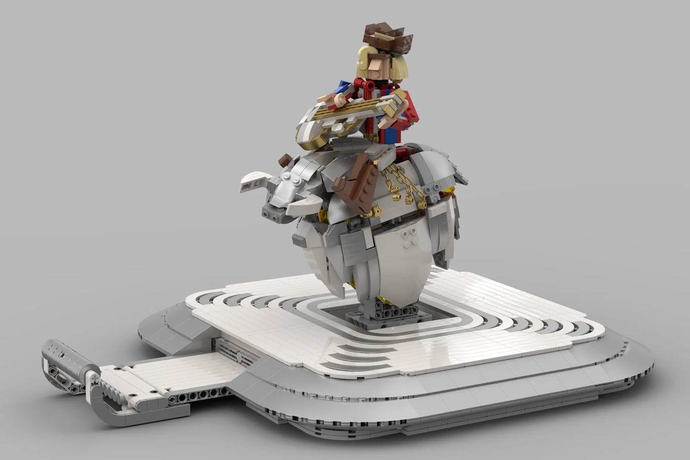 LEGO IDEAS - MUSIC COWBOY (Movable Version)