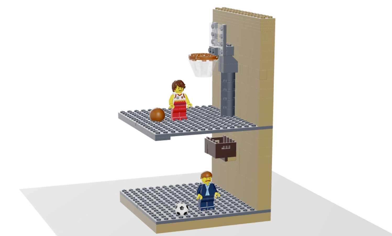 LEGO IDEAS - The Invention of Basketball