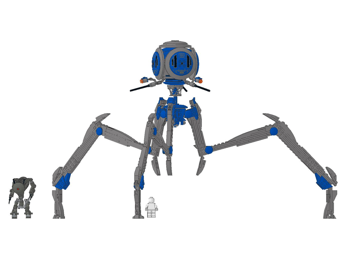 ArtStation Octuptarra Magna Tri-Droid And Its Animations | atelier-yuwa ...