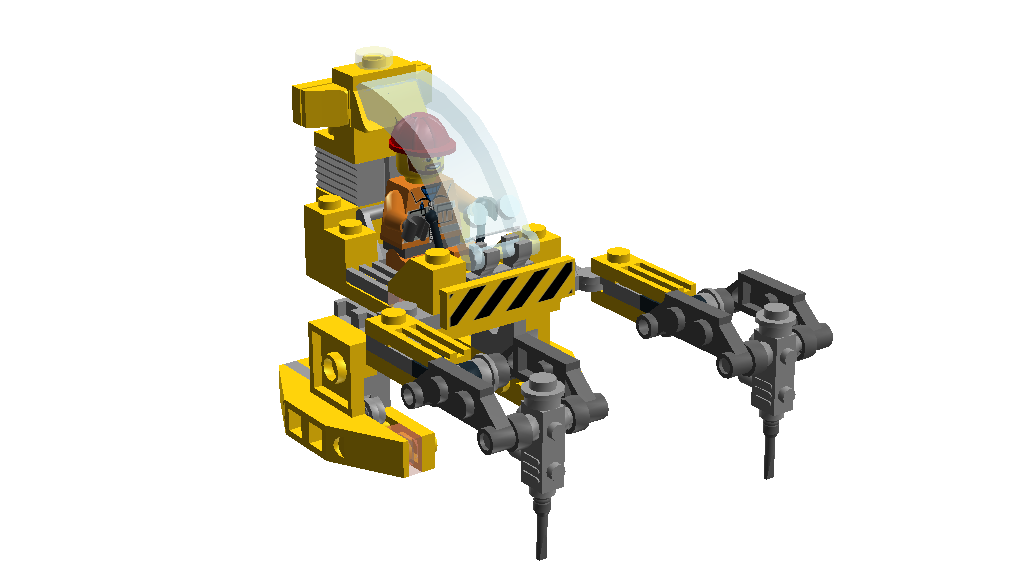 Lego Movie Construction Mech