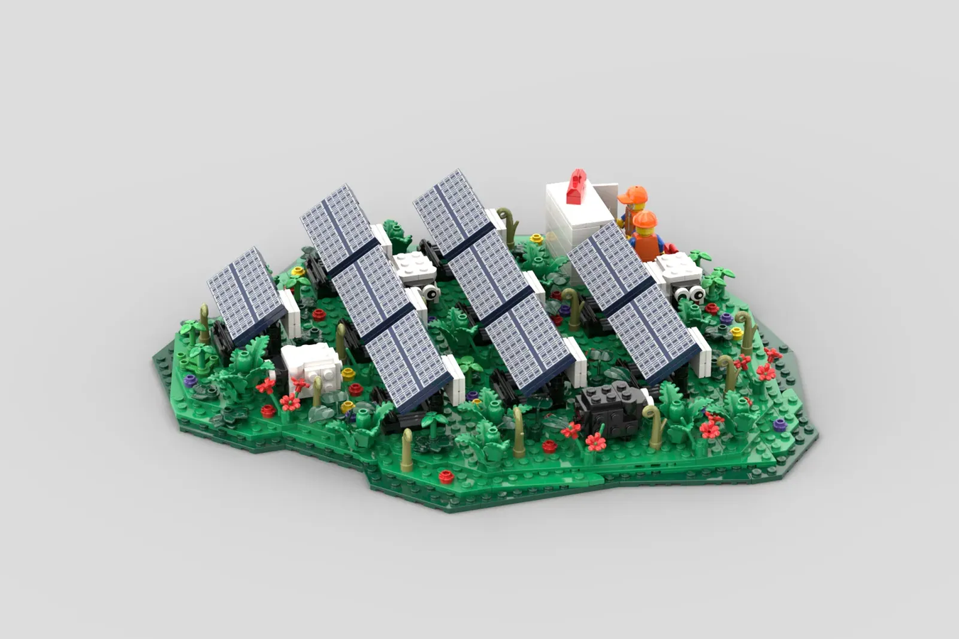 LEGO IDEAS - Solar Farm