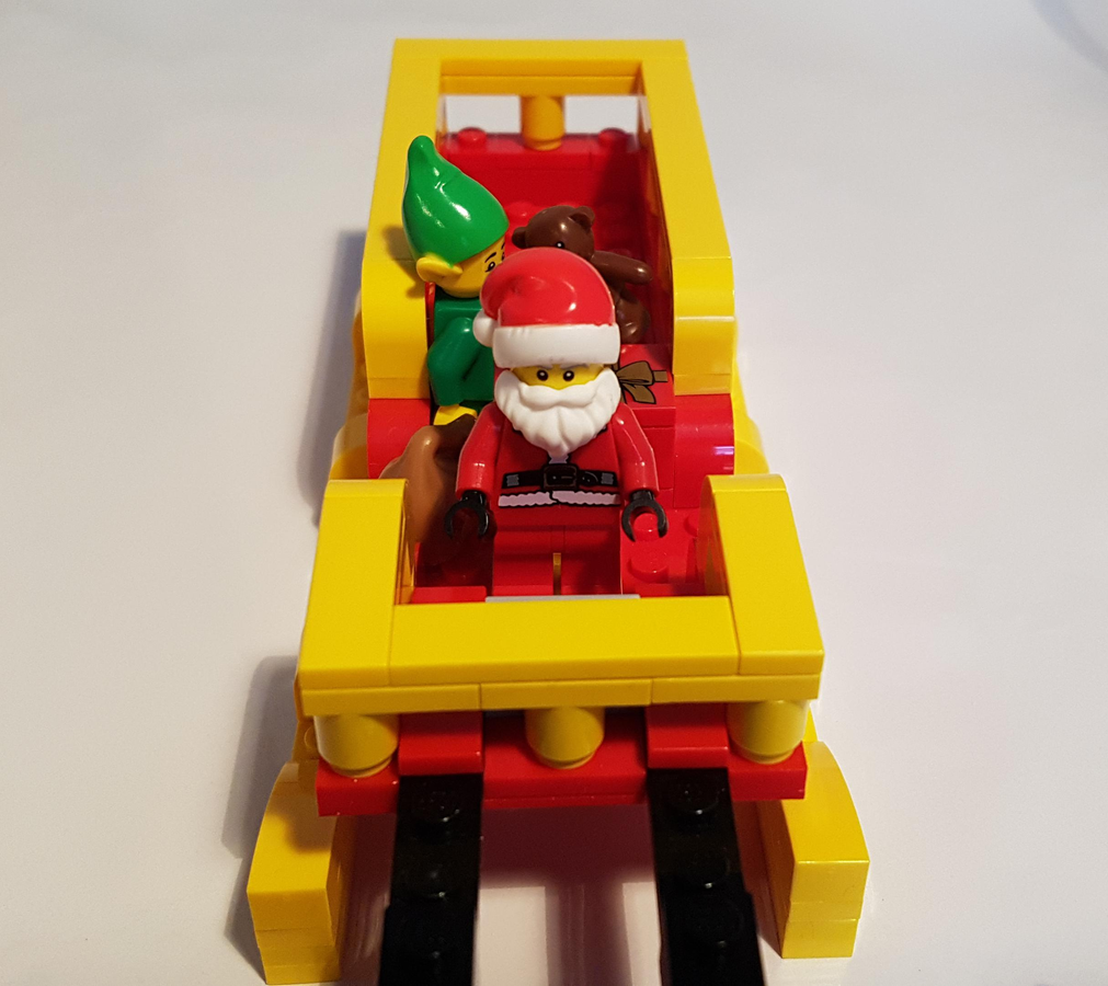 LEGO IDEAS - Santa Sleigh Ride Through The Sky