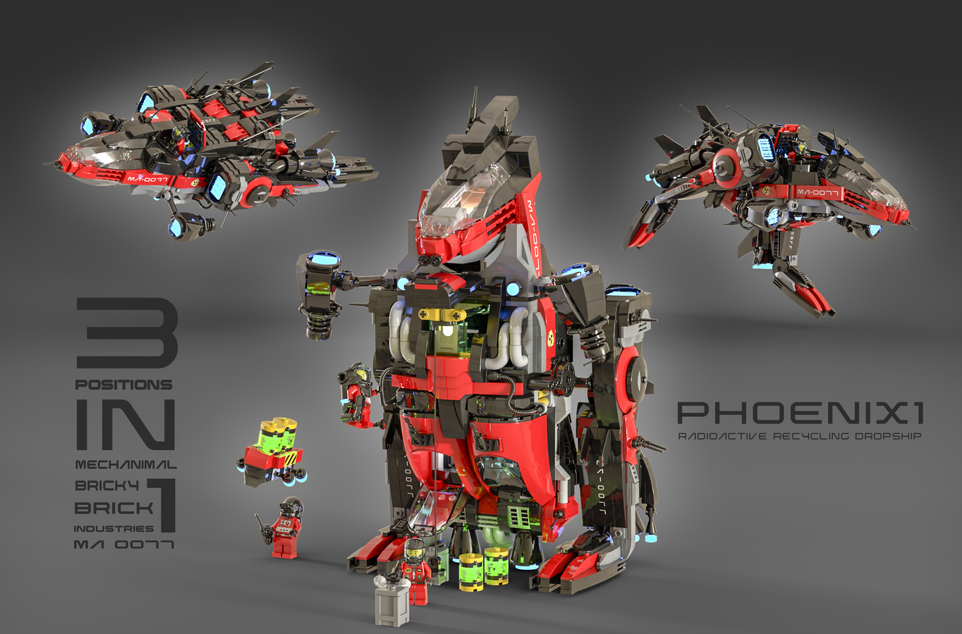 LEGO IDEAS - Phoenix 1