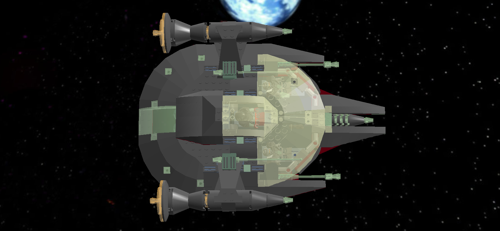 LEGO IDEAS - Alien Starfighter