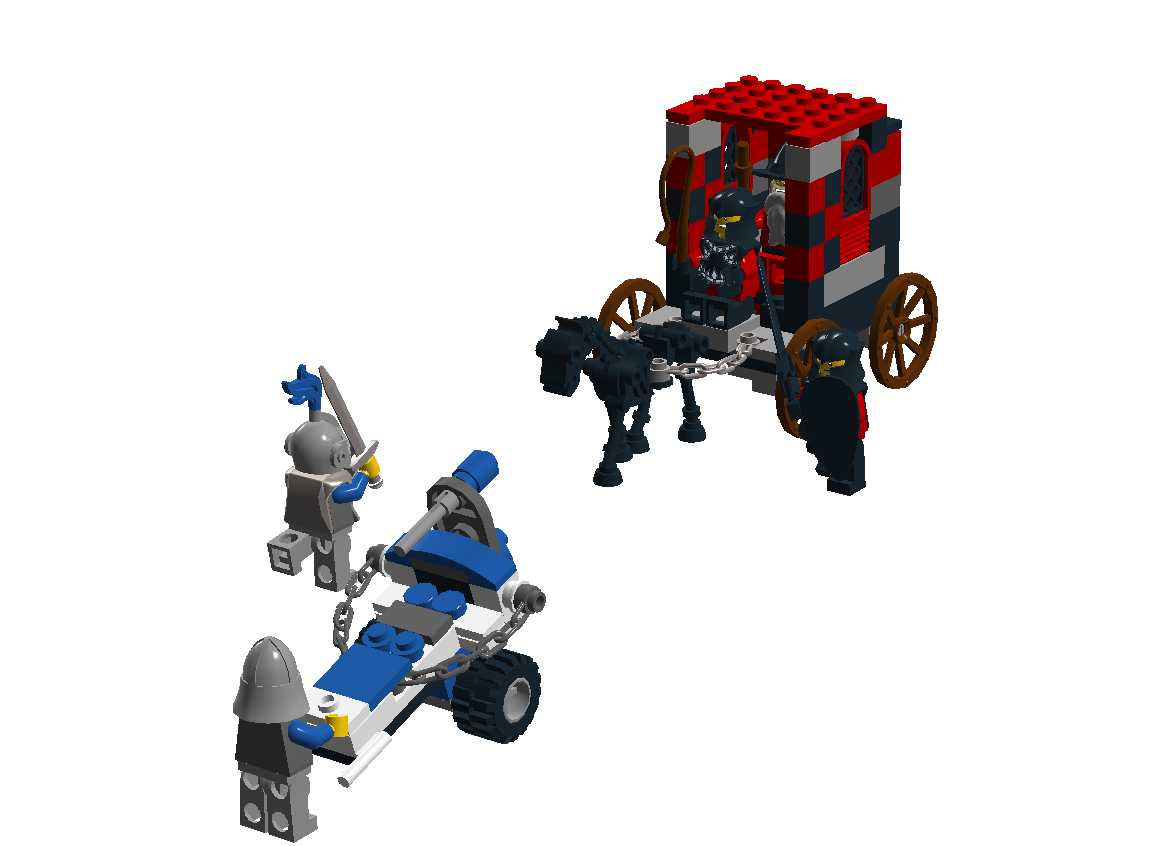 LEGO IDEAS - Dark Mage & Catapult