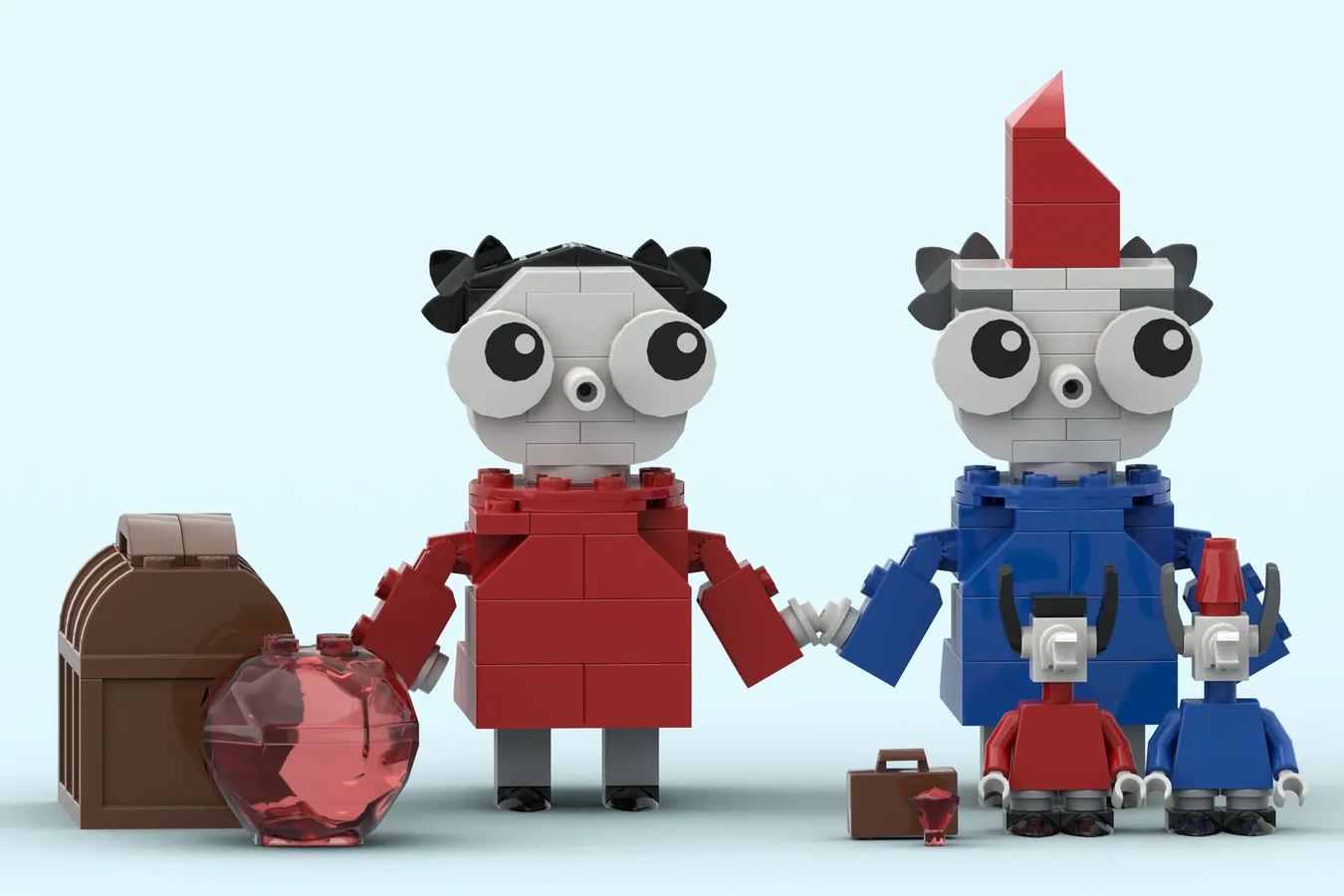 LEGO IDEAS - Tofslan & Vifslan (Thingumy And Bob)