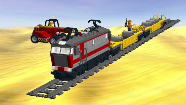 LEGO IDEAS - Freight Train with Steel Coils