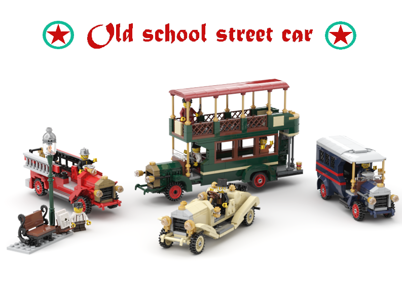LEGO IDEAS - Old School Street Car