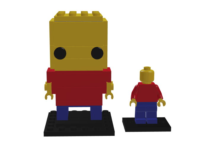 LEGO IDEAS - Classic Minifigure BrickHead