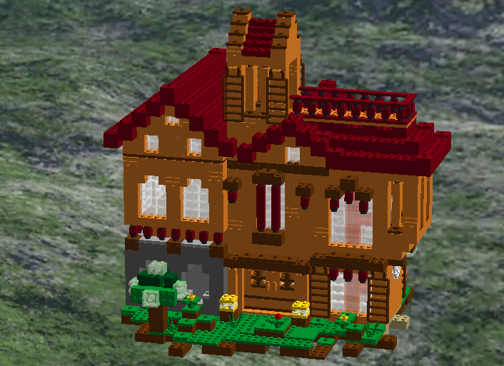 LEGO IDEAS - Herobrines Mansion (Minecraft)