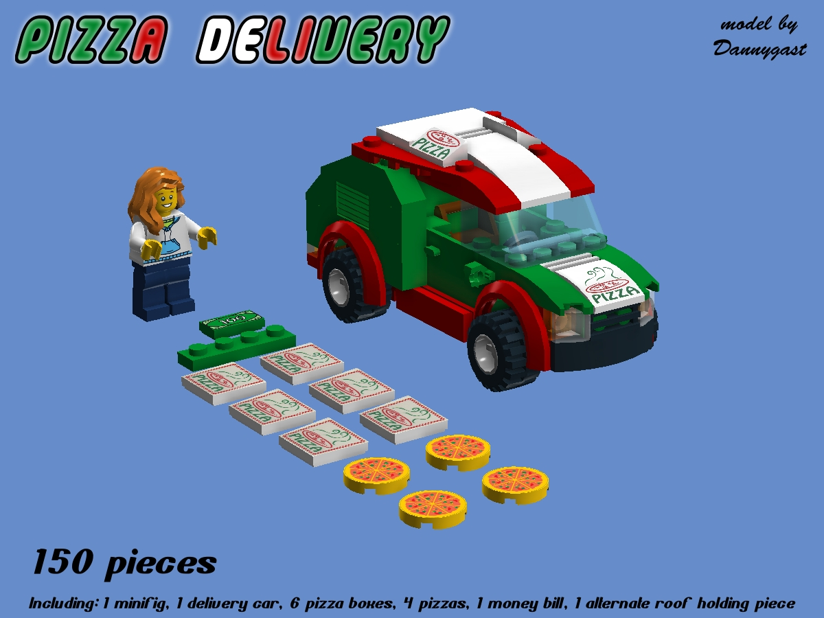 LEGO IDEAS - Pizza Delivery