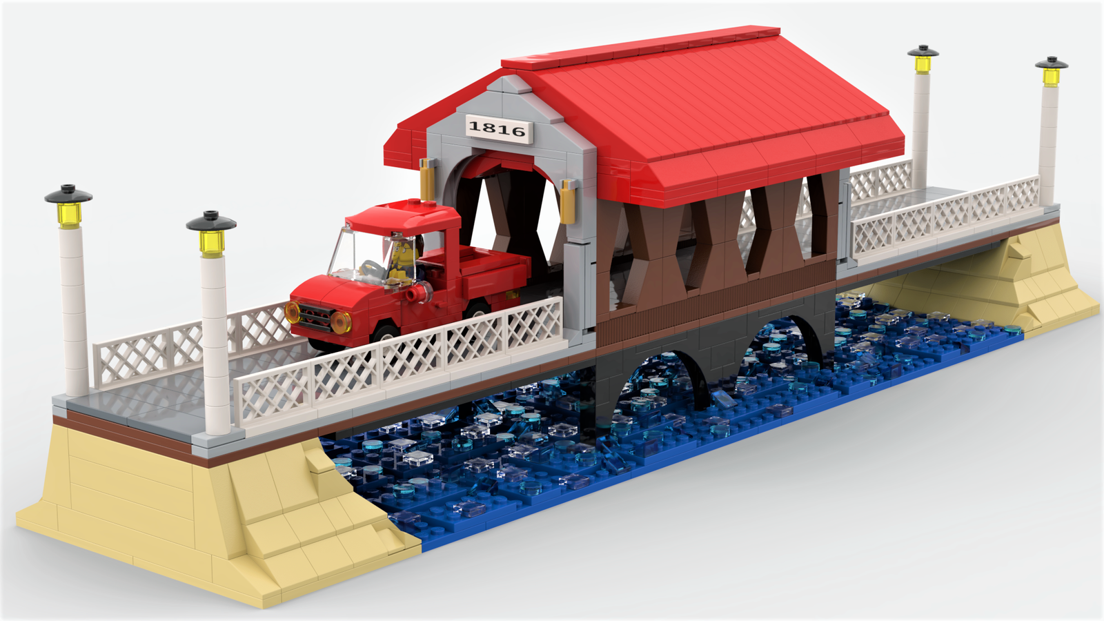 LEGO IDEAS - Covered Bridge