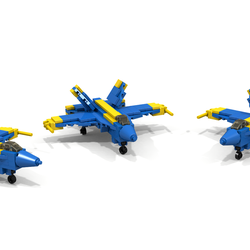 LEGO IDEAS - Blue Angel Portable Airfield
