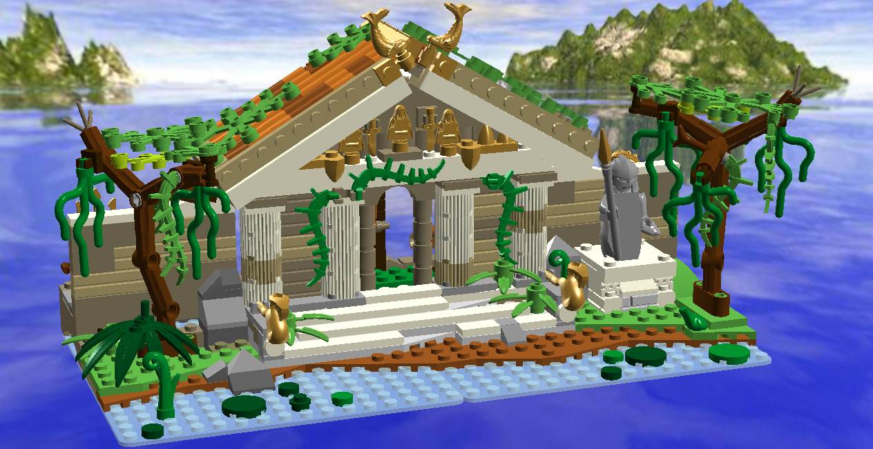 LEGO IDEAS - Roger the Rove and the Temple of Toltec