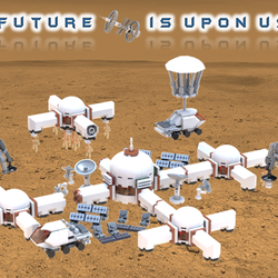 LEGO IDEAS - Future Mars Base