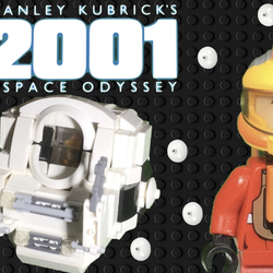 LEGO IDEAS - 2001:A Space Odyssey Eva pod and Dave Bowman
