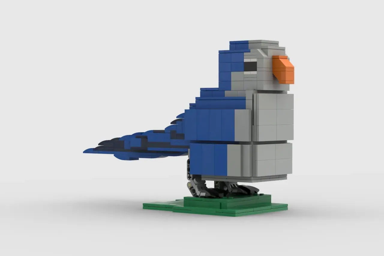 LEGO IDEAS - The Blue Quaker Parrot