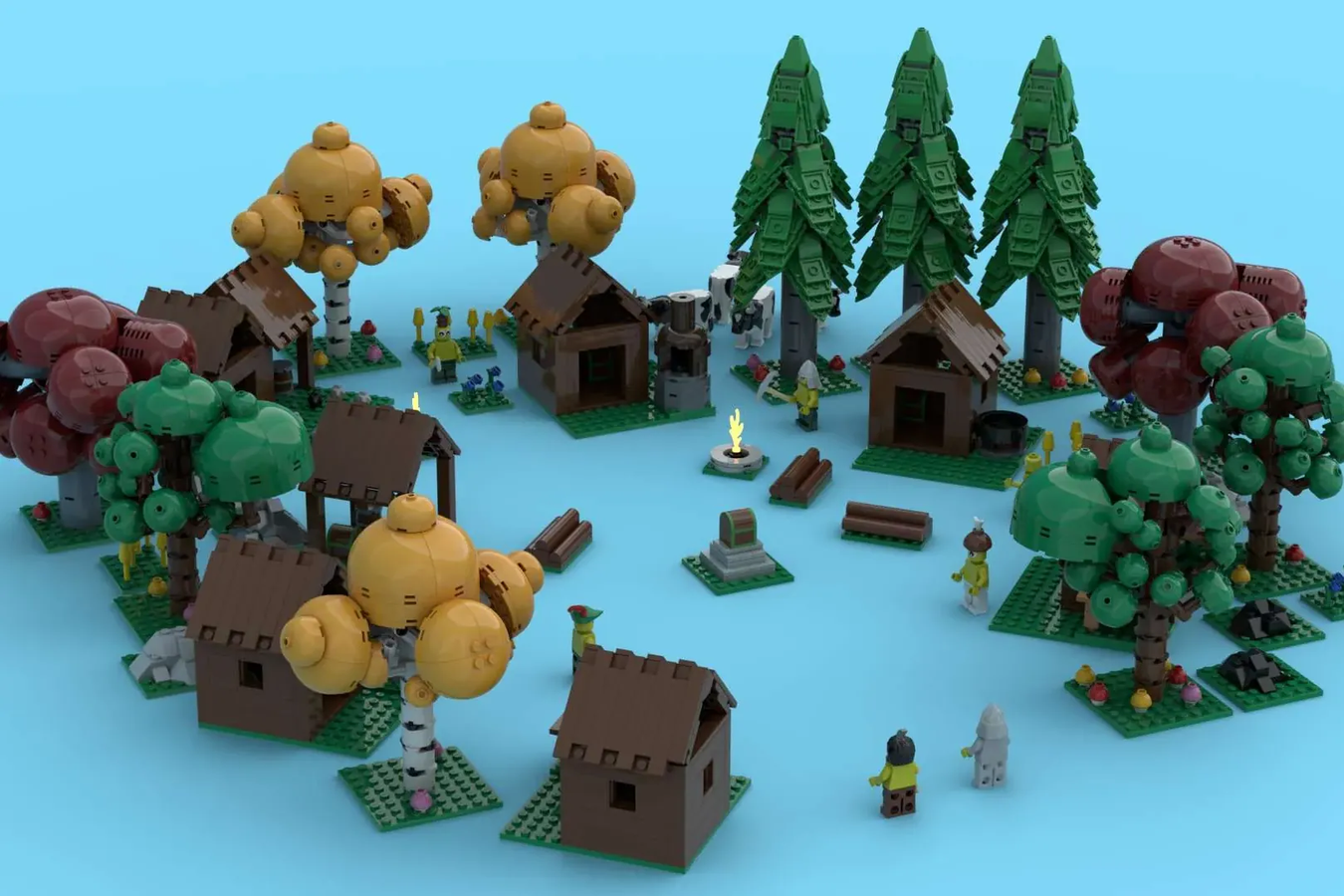 LEGO IDEAS - Muck-- The Forest Village